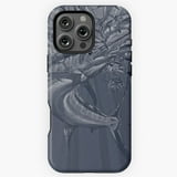 Blue Marlin Ocean Fish Artwork iPhone Case 17 16 15 14 13 12 11 Pro Max ...
