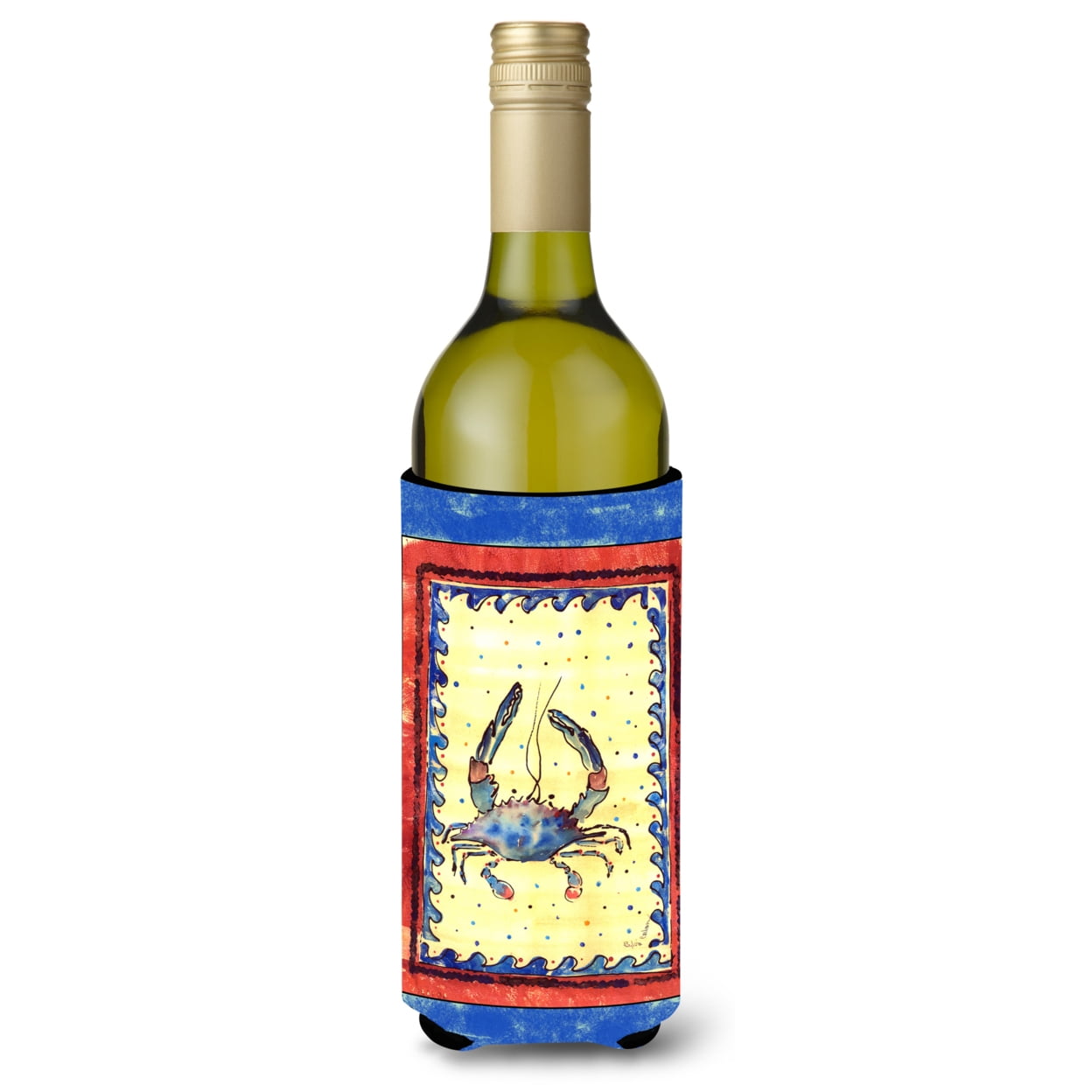 Blue Maryland Crab Wine Bottle Hugger - Walmart.com