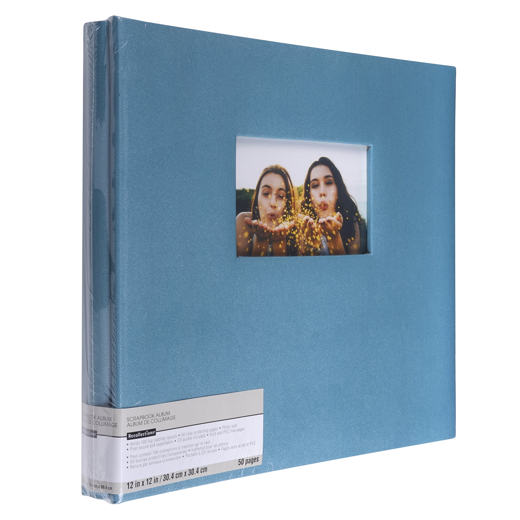 Blue Mega Scrapbook Album by Recollections® - Walmart.com