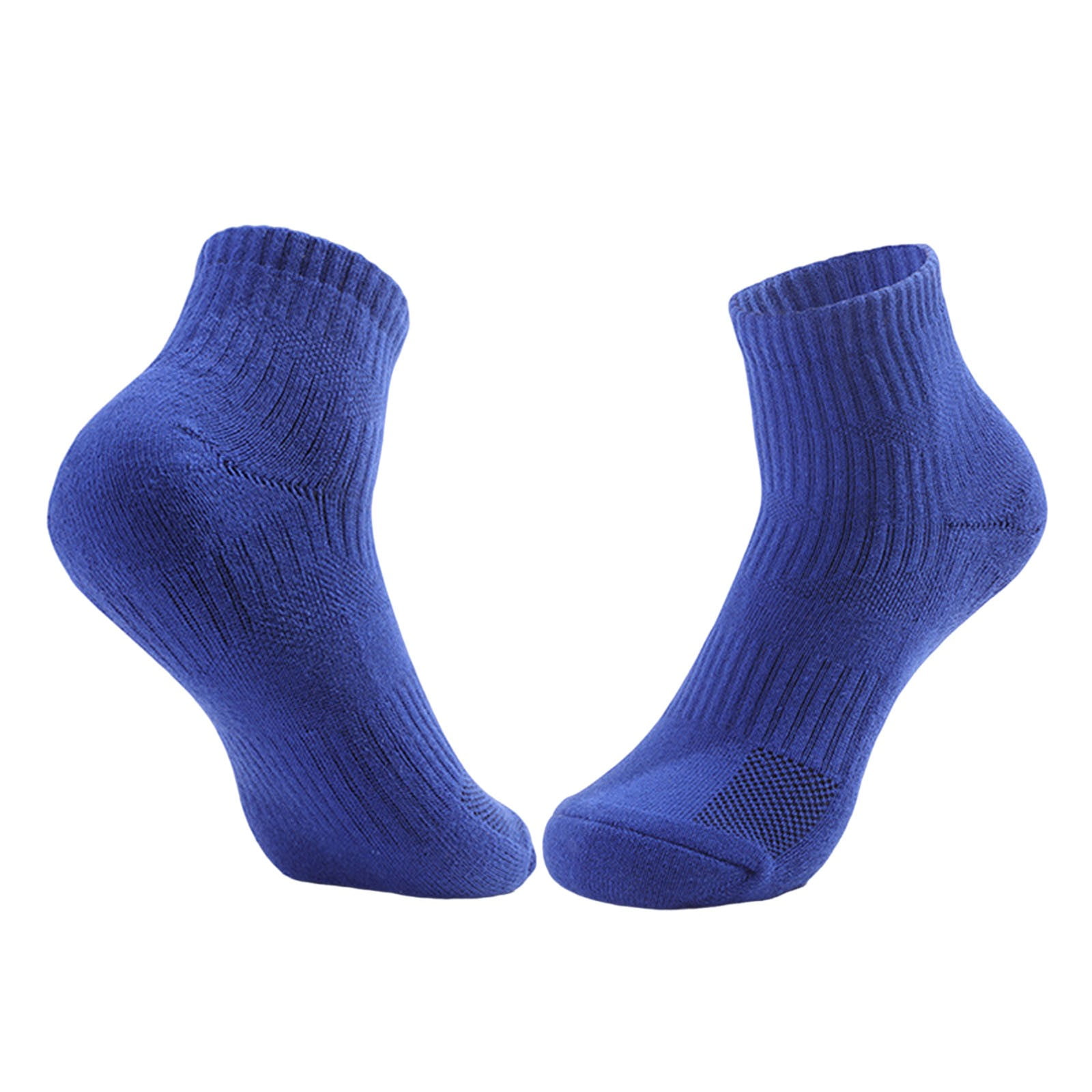 Blue Men'S Performance Athletic Socks For Sports Outdoor Activities ...