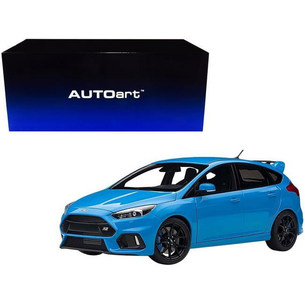 Blue Metallic 1 by 18 Scale Model Car for 2016 Ford Focus RS Nitrous ...