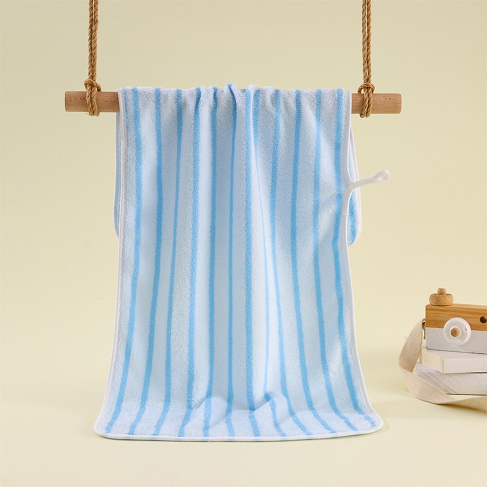 Blue Microfiber Fleece Hand Towel | Highly Absorbent & Lint-Free ...