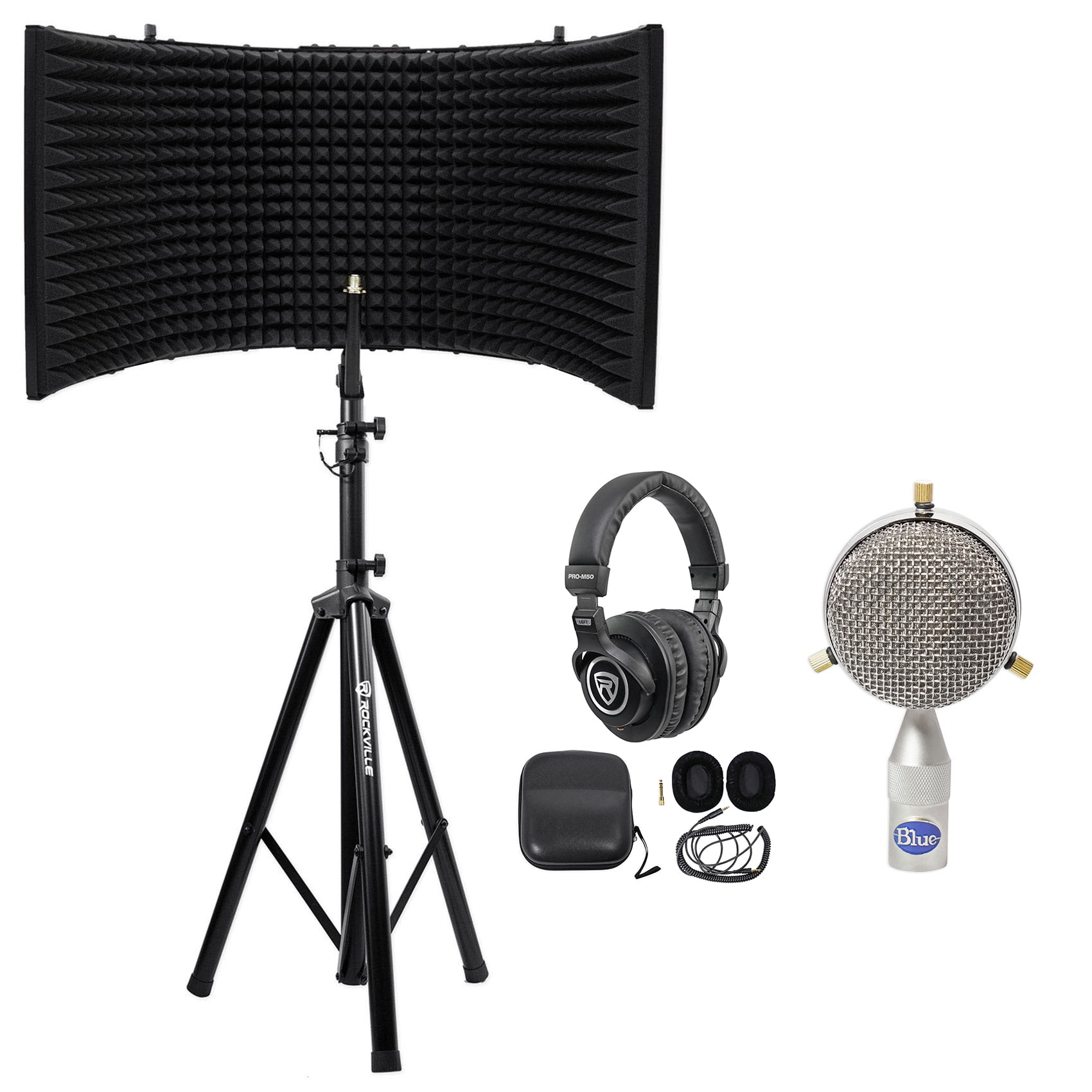 Blue Microphone Cardioid Small Diaphragm B1 Capsule+Iso Shield+Stand ...