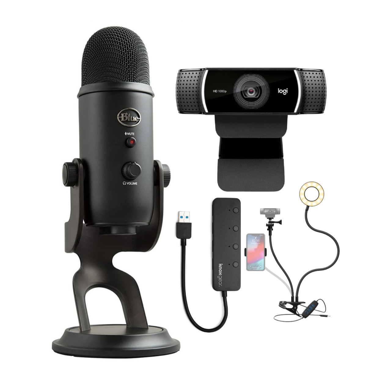 Blue Microphones Yeti USB Desktop Microphone - Walmart.com