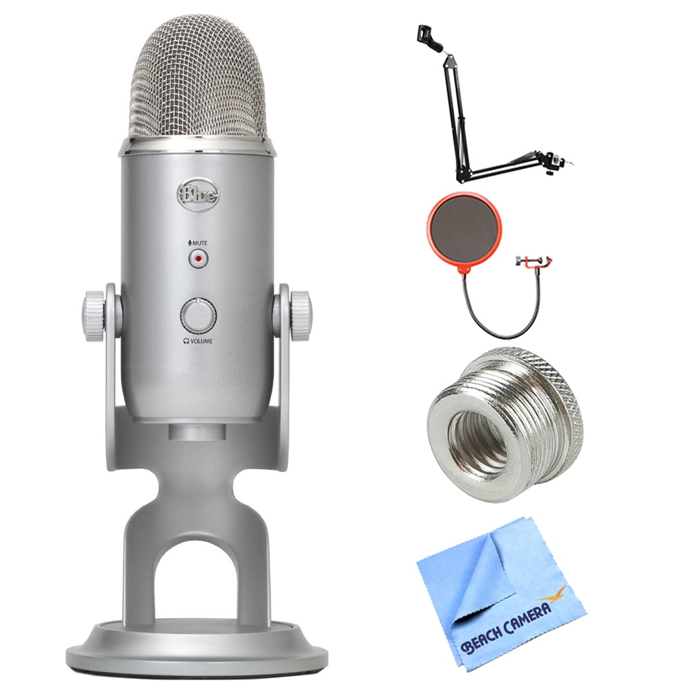 Blue Microphones Yeti Ultimate USB Microphone - Silver (YETI ...