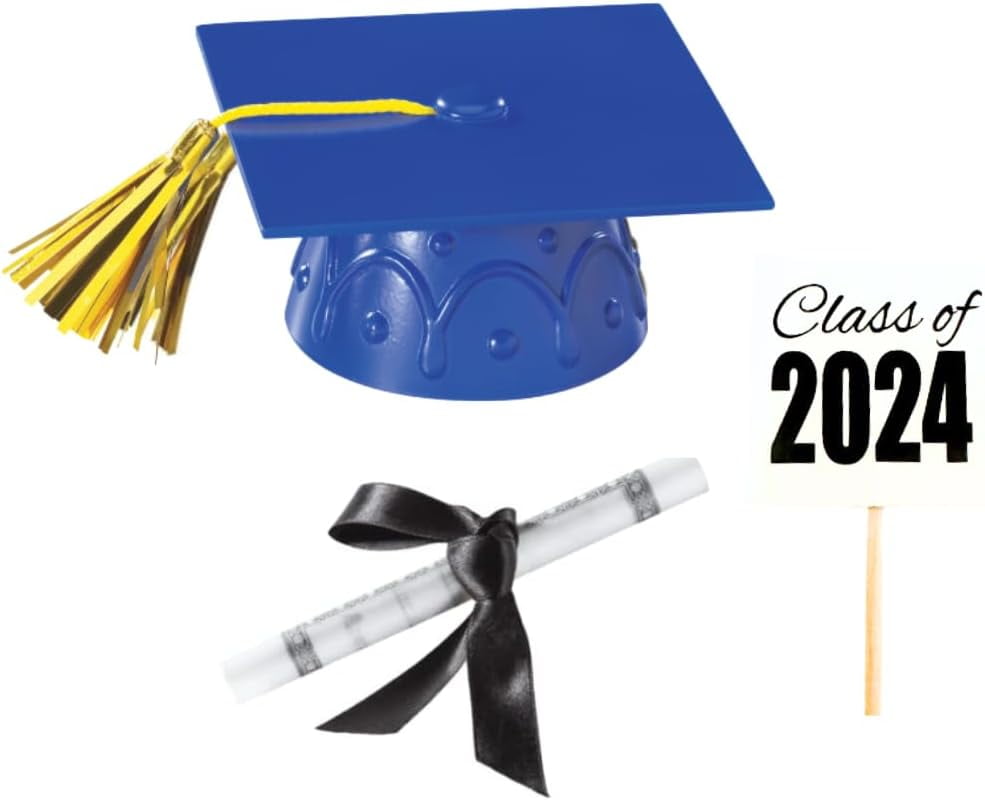 Graduation Diploma Cake Topper, by akeSupplyShop - Walmart.com