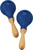 Blue Mini High-Pitched Plastic Maracas - Walmart.com
