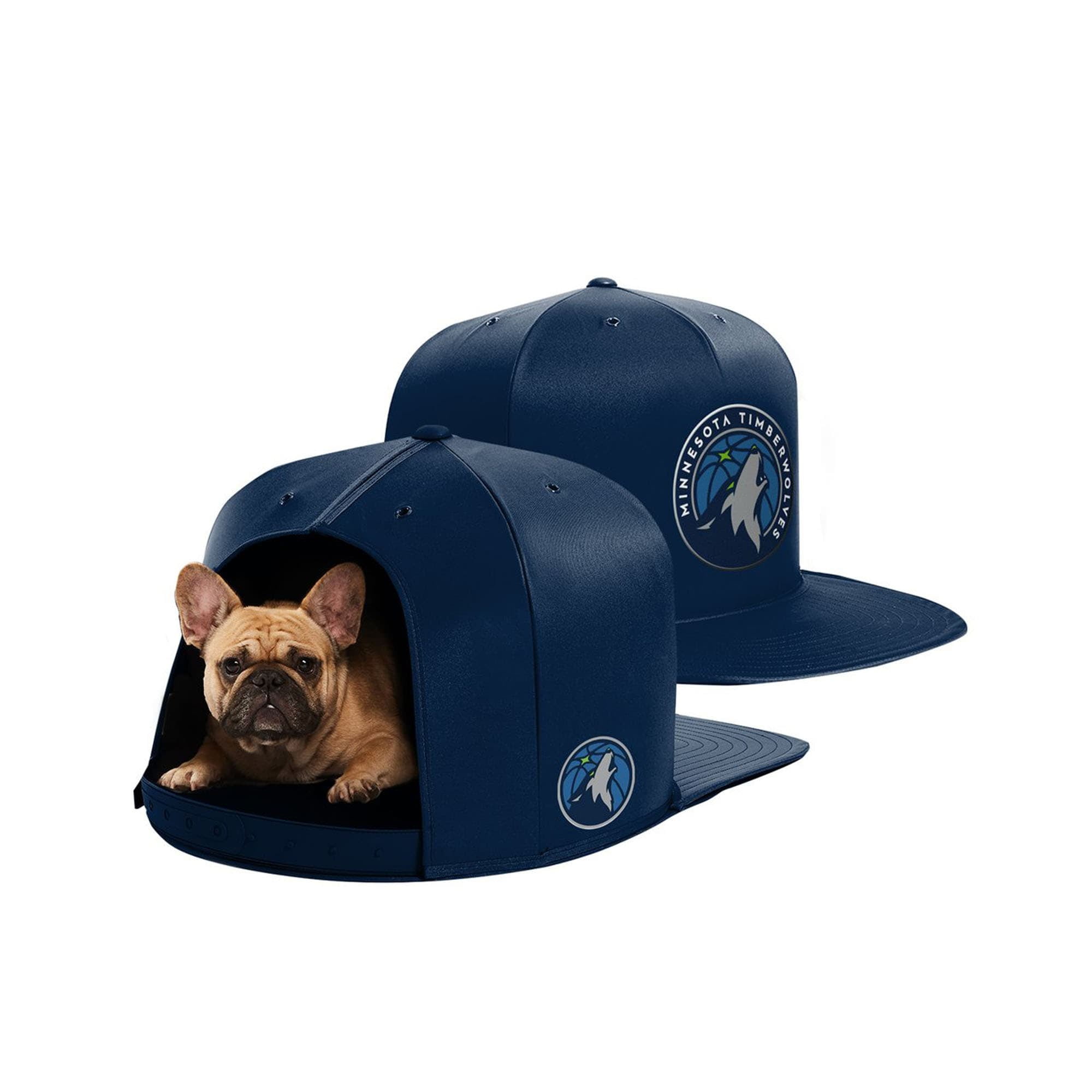 Nap Cap Minnesota Timberwolves Medium Pet Bed, Ultra Plush Bedding ...