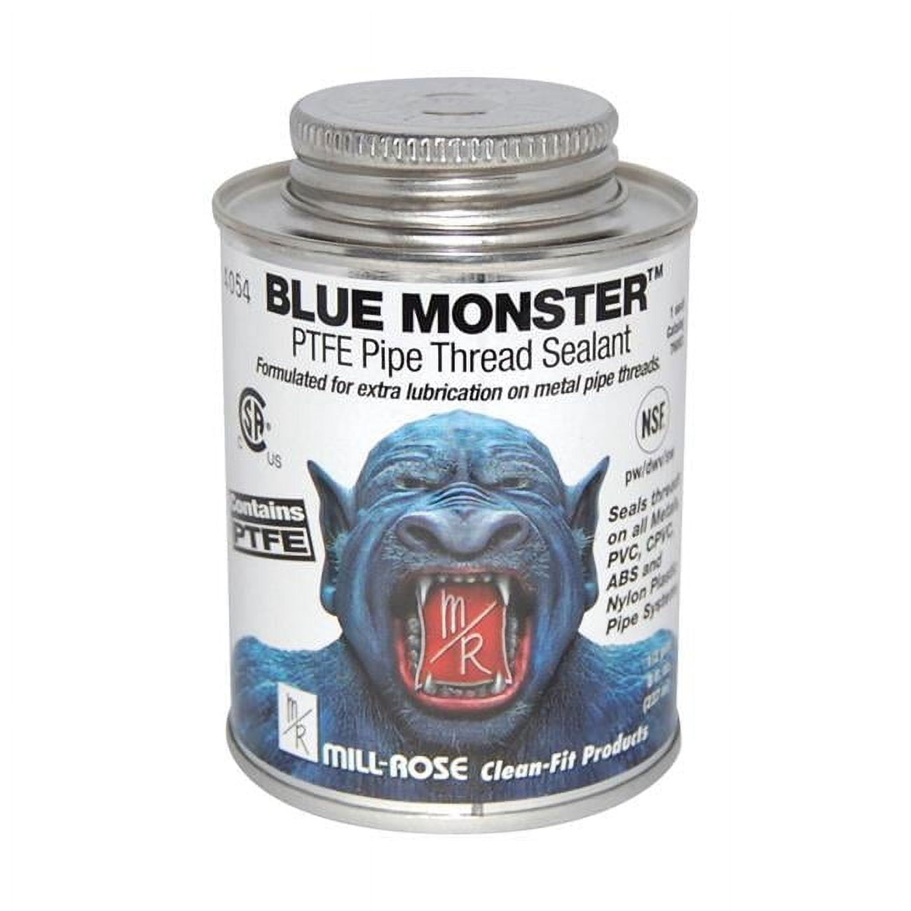Blue Monster Monster White Pipe Thread Sealant - 4 oz - Walmart.com