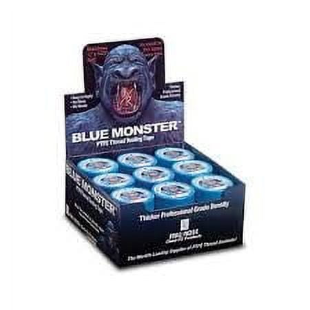 Blue Monster Teflon Tape - 1/2"x1,429" Case of 45 - Walmart.com