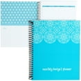 Blue Monthly Budget Planner, Bill Organizer, 24 Pockets, Home Expense ...