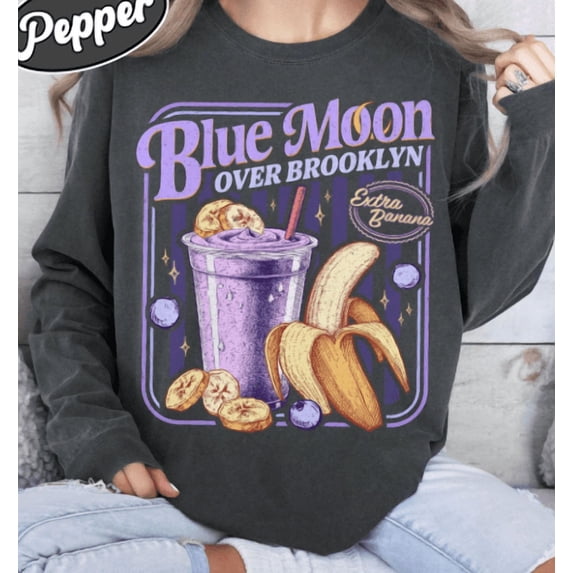 Blue Moon Over Brooklyn Sweatshirt, Heated Rivalry Extra Banana ...