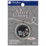 Blue Moon Story Lockets Metal Charm Assortment 5/Pkg-Travel - Walmart.com