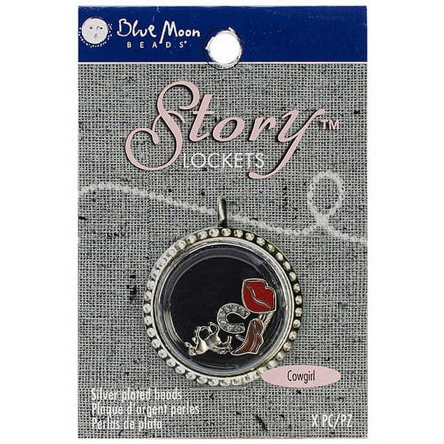 Blue Moon Story Lockets Metal Charm Assortment, 5pk - Walmart.com