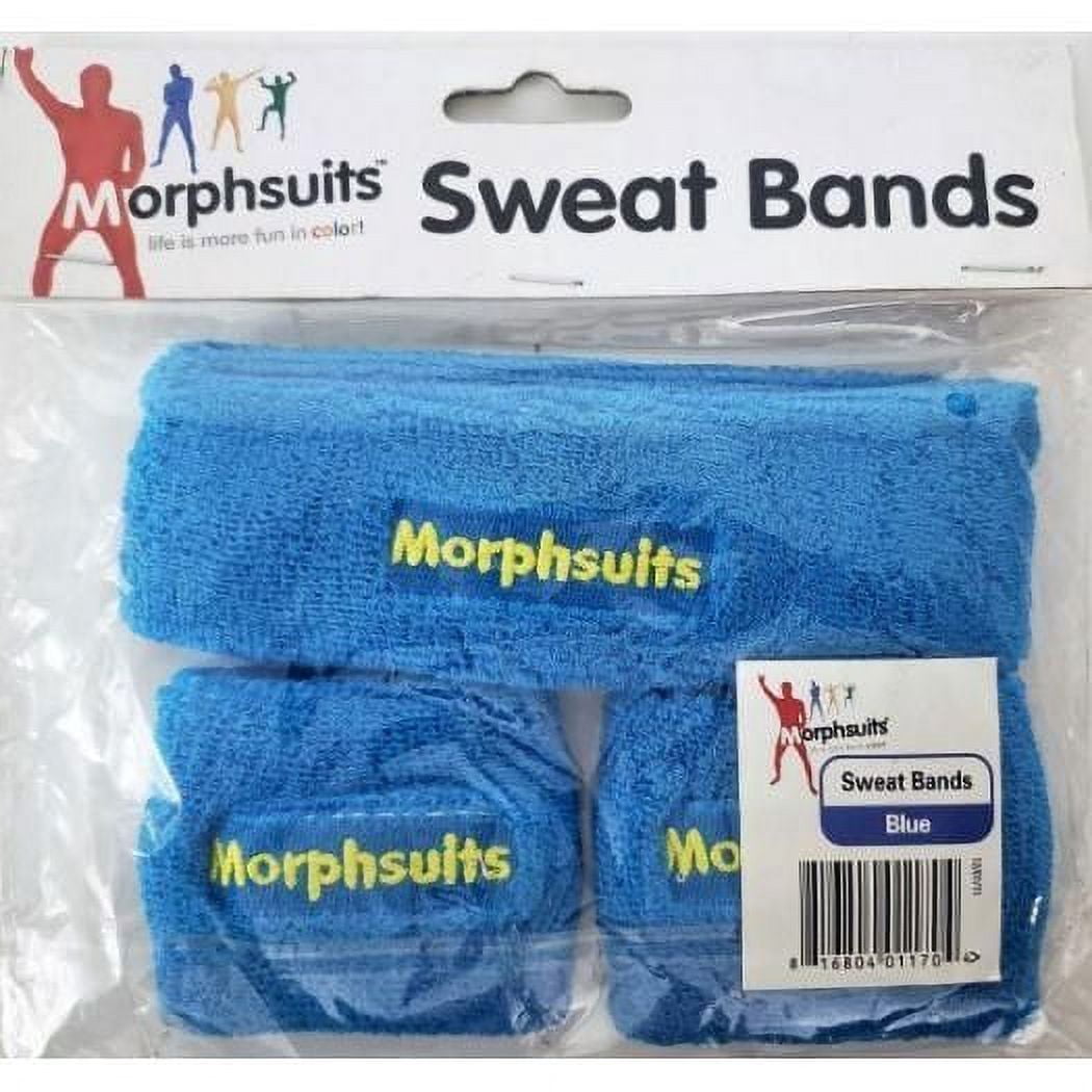Blue Morph Sweat Bands - One Size Fits All - Walmart.com