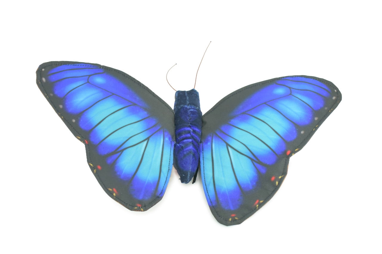 Blue Morpho Butterfly, Finger Puppet, Finger Puppet, Very Nice Plush ...