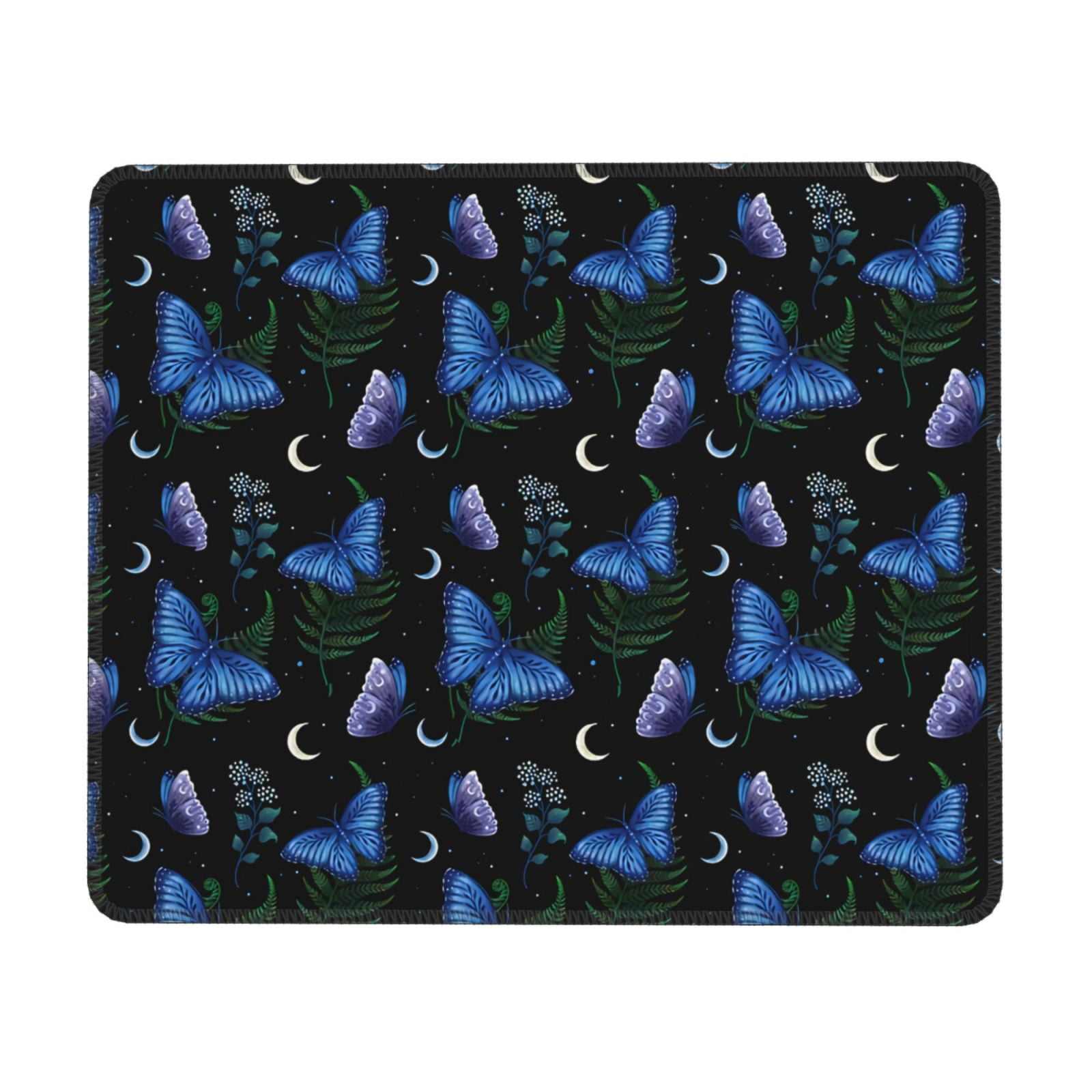 Blue Morpho Butterfly Mouse Pad Square Cute Mouse Pads For Wireless ...