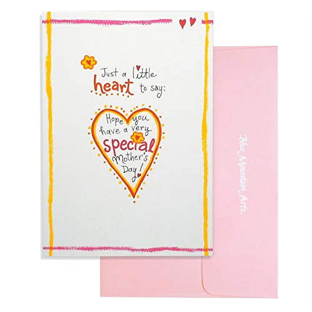 Blue Mountain Arts Greeting Card “Just a little heart to say: Hope you ...