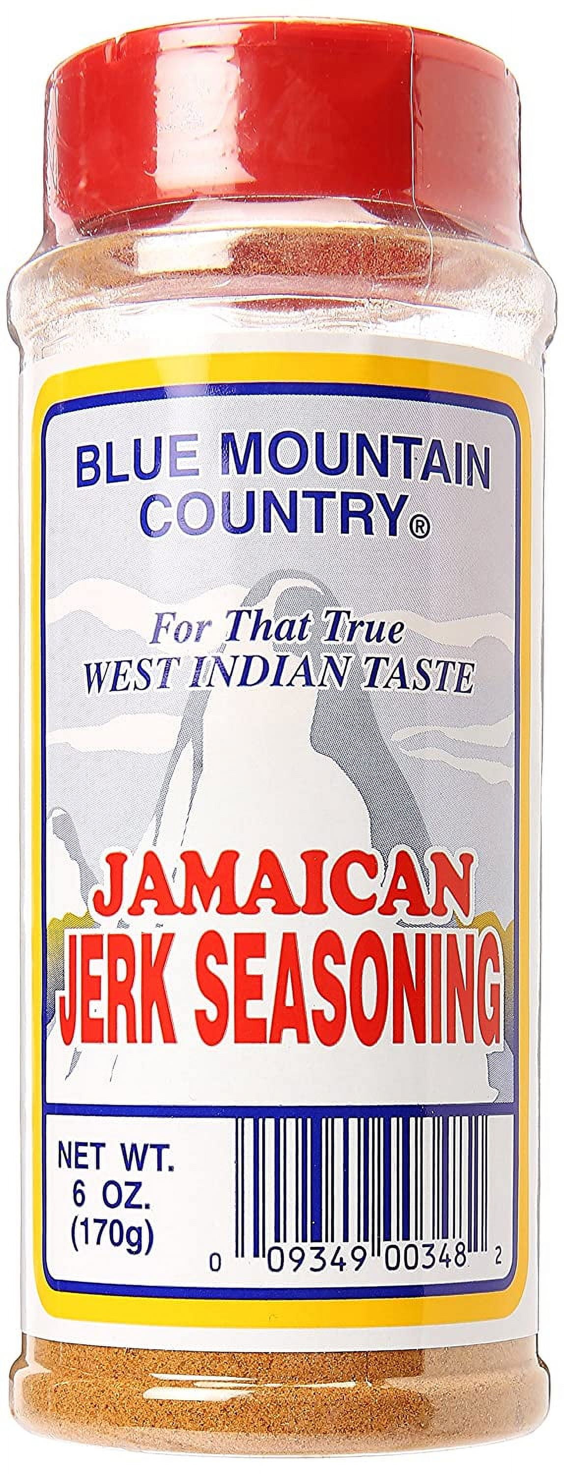 Blue Mountain Country Dry Jerk Seasoning, Pimento, Hot Peppers, 6oz ...
