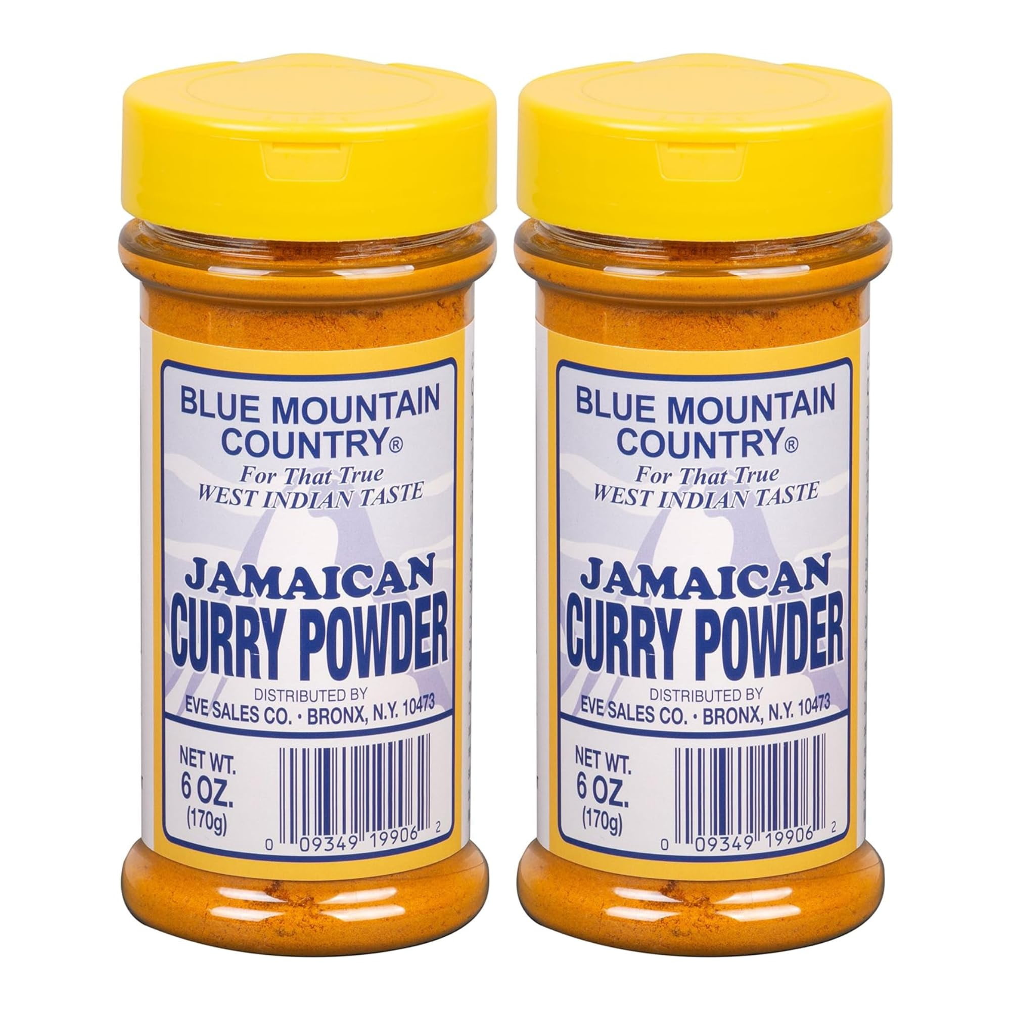 Blue Mountain Country Jamaican Curry MDA05 Powder - 6 oz Shaker Bottle ...
