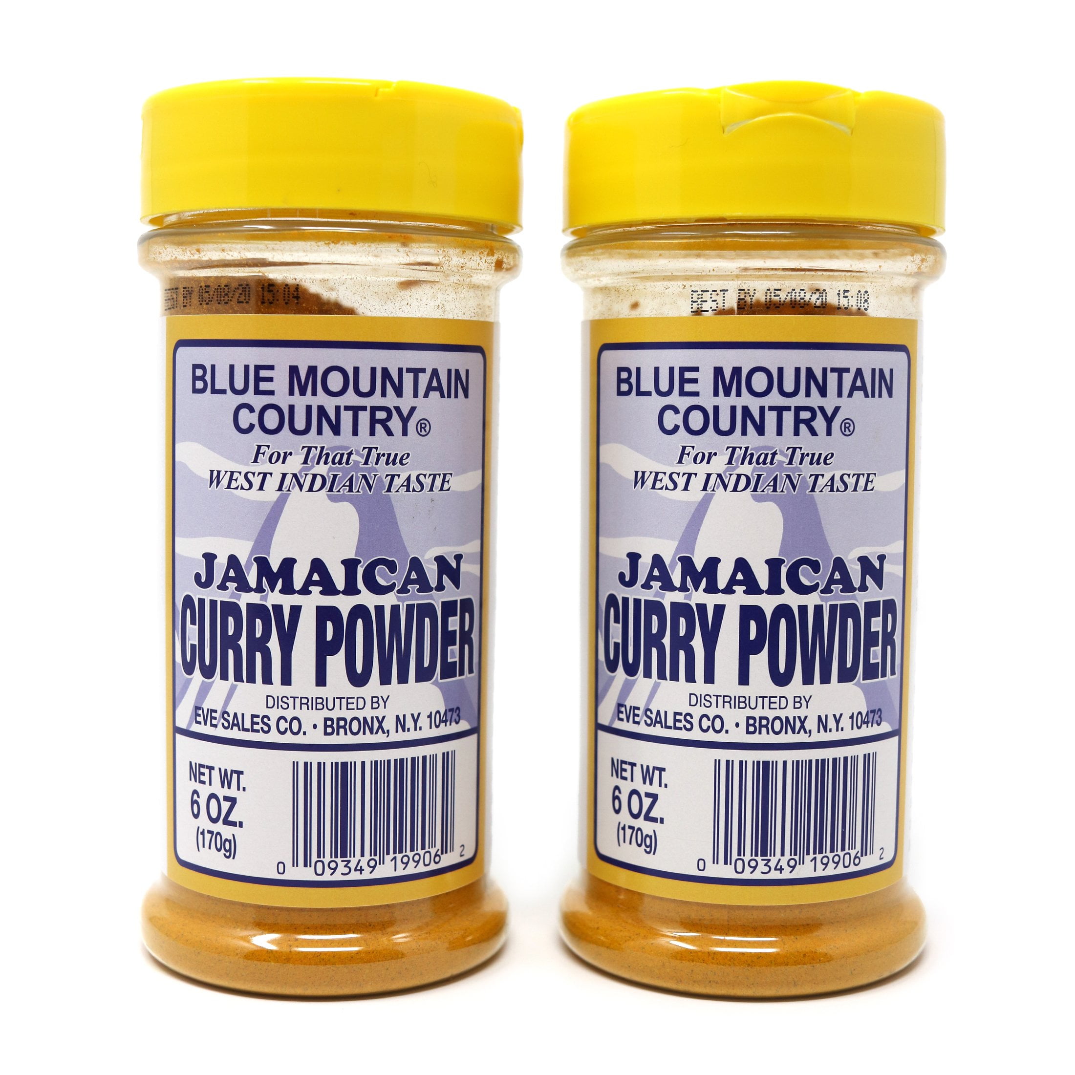 Blue Mountain Country Jamaican ESF27 Curry Powder 6 Oz (Pack of 2 ...