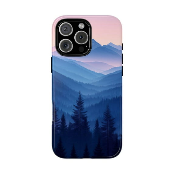 Blue Mountain Landscape Ridge Pastel Summit Phone Case for iPhone 11 to ...