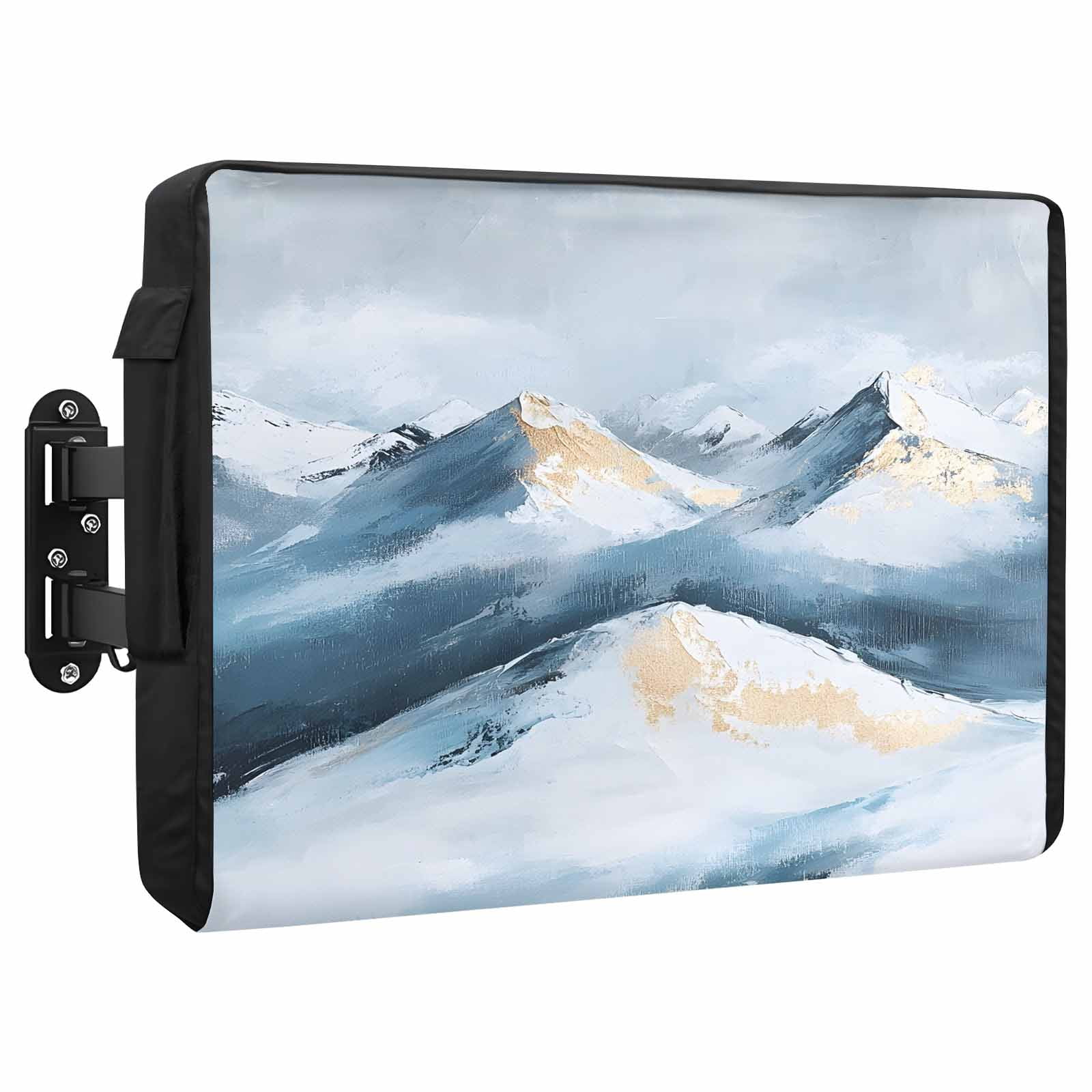 Blue Mountain Outdoor TV Cover 30 to 32 Inch Abstract Sky Snow Scenery ...