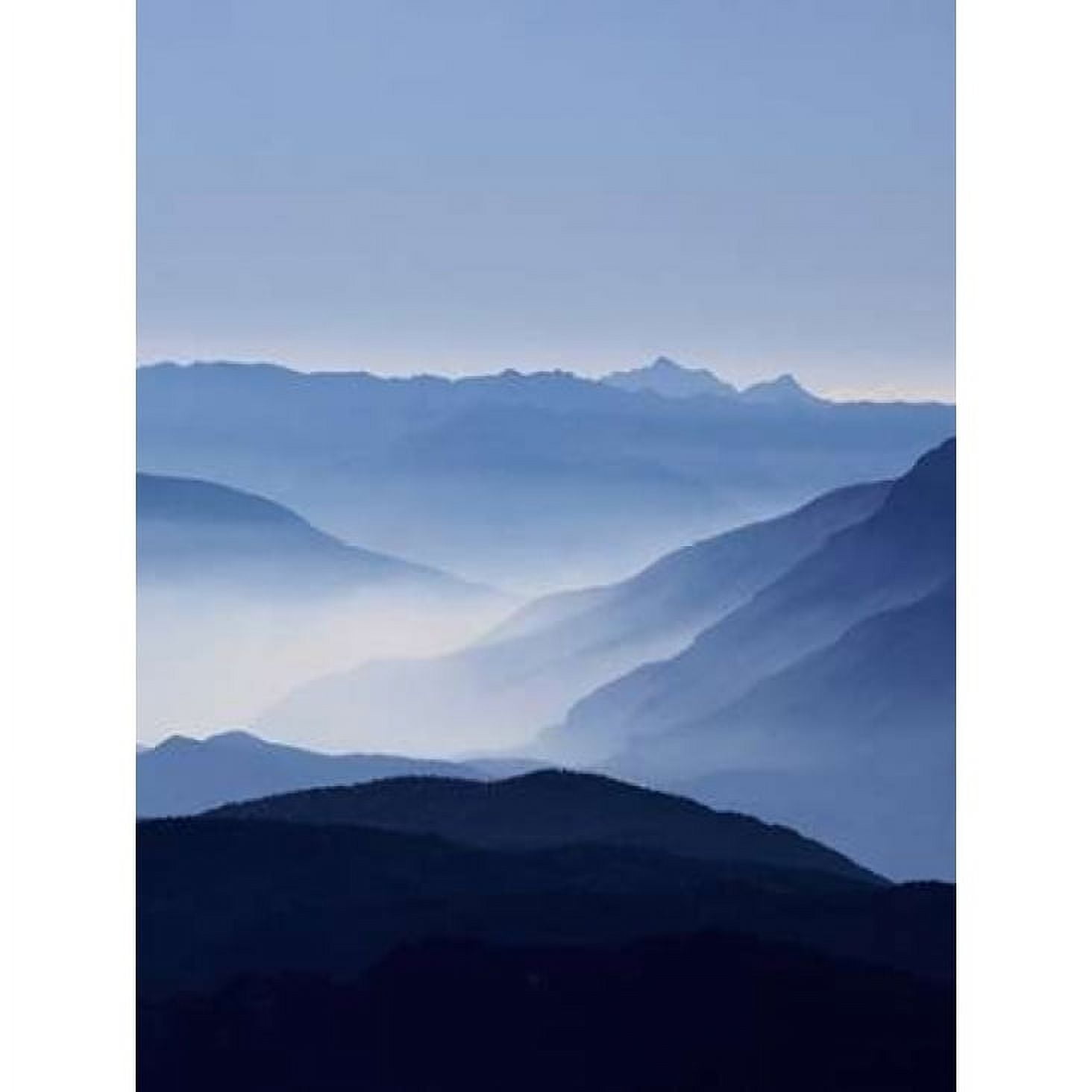 Blue Mountains Poster Print by Lexie Greer - Walmart.com