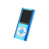Blue Mp3 Player 1.8 Inch Screen Mp3 Music Player for Sports Studying ...