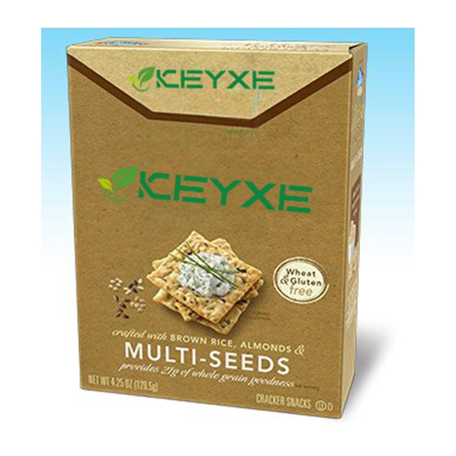 Blue Multi Seeds Nut Thins (Wheat & Gluten Free), Buy TWELVE Boxes and ...