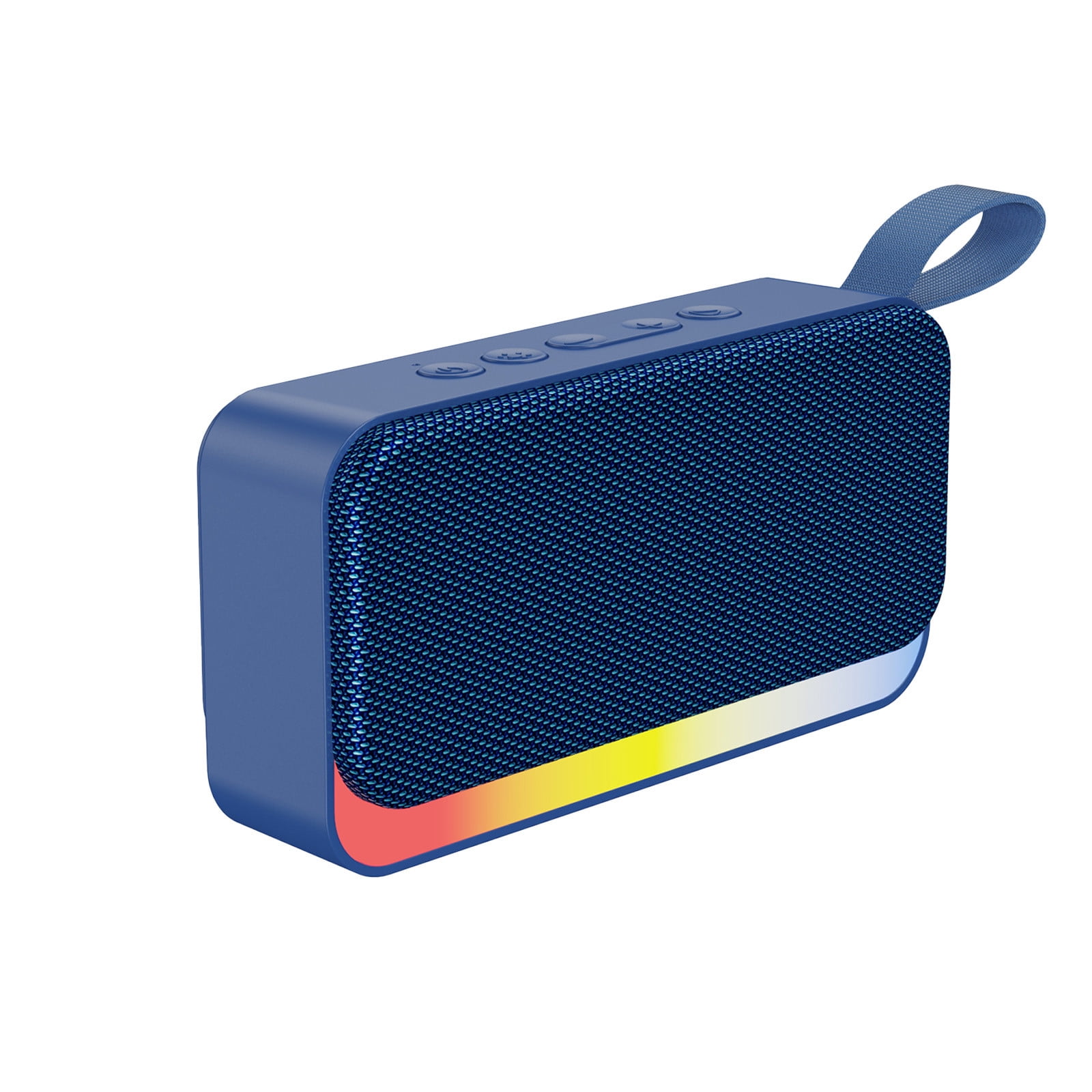Blue Multifunctional Bluetooth Speaker With Dynamic Lights Extended ...