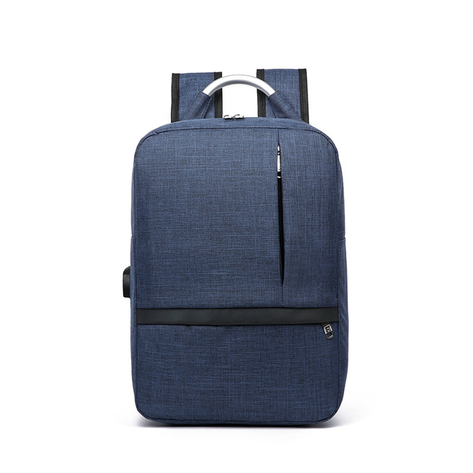 Blue Multifunctional Laptop Backpack with USB Port, Water Repellent ...