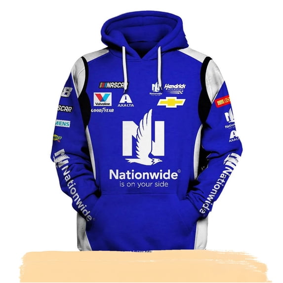 Blue Nationwide 3D Alexbrcing F1 Racing Team Nationwide Team AOP Unisex ...