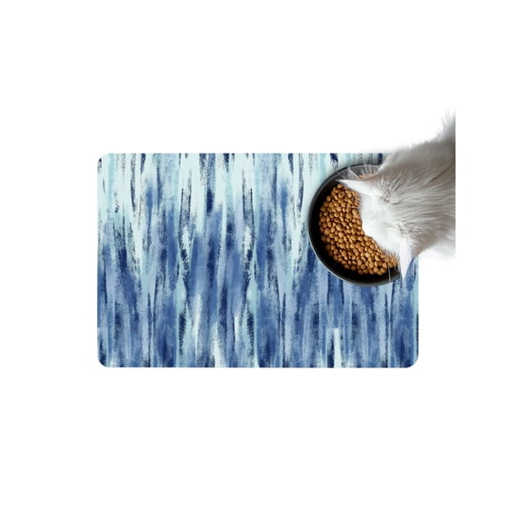 Blue Navy Nostalgia Pencil Touches Doormat Non Slip Diatomaceous Earth ...