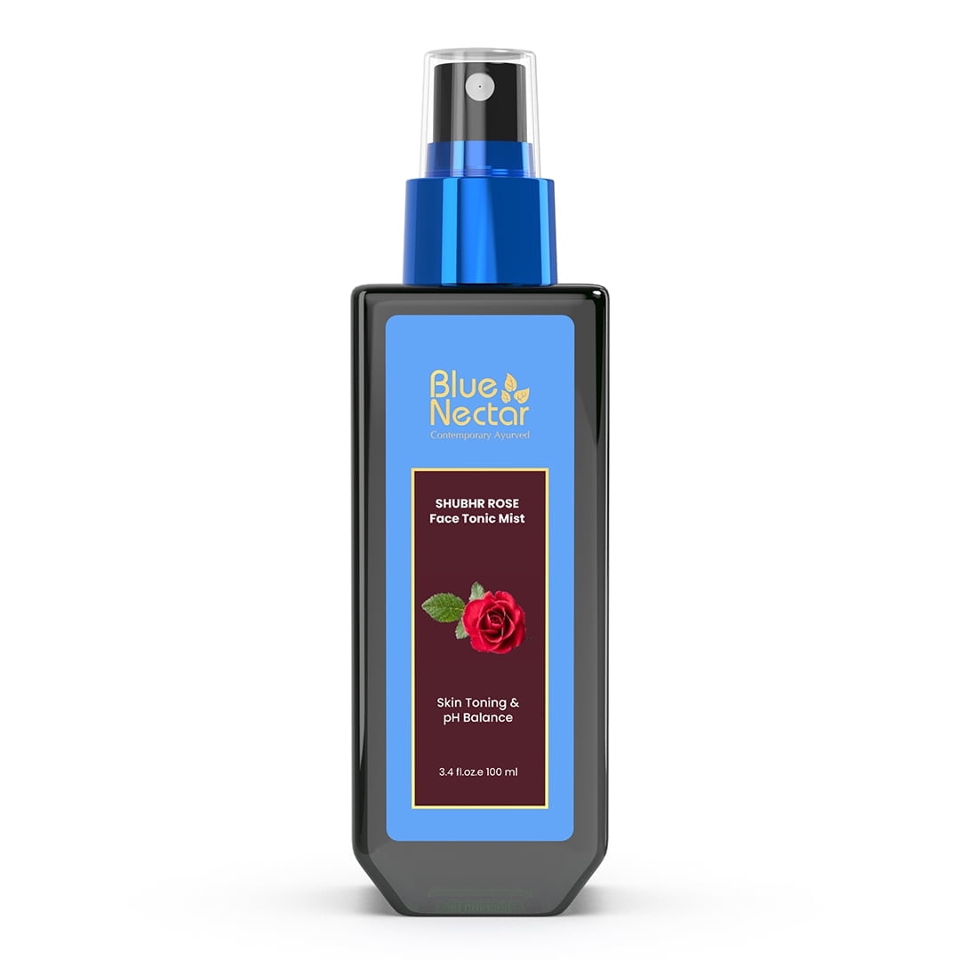 Blue Nectar Shubhr Steam Distilled Rose Toner Water & Face Tonic Mist 3 ...