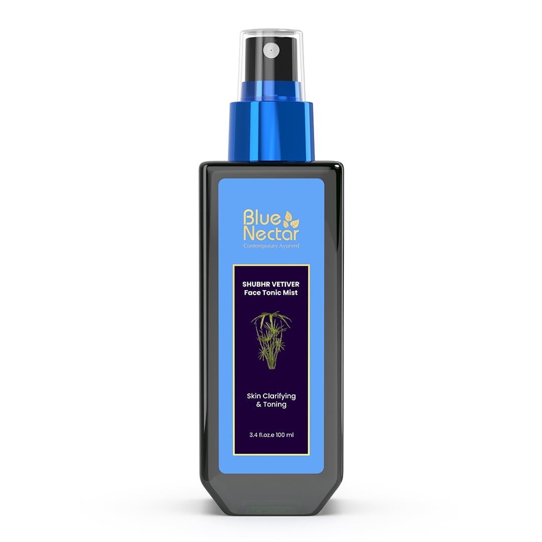 Blue Nectar Shubhr Vetiver Face Tonic Mist - 100 ml - Walmart.com