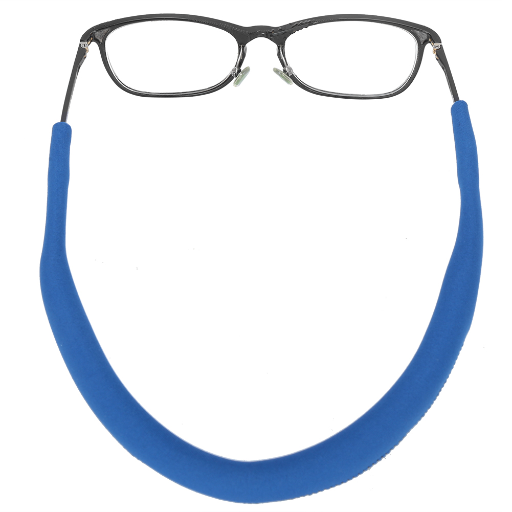 Blue Neoprene Rubber Float Eyeglasses Band Rope Anti-Slip Strap for ...