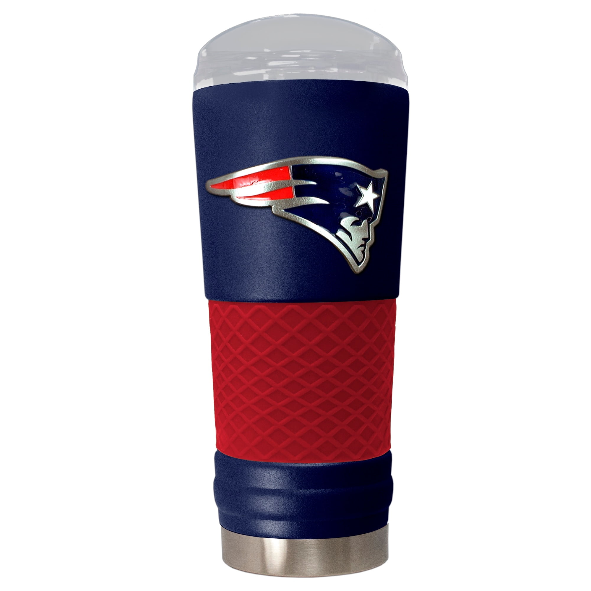 Blue New England Patriots 24oz. Powder Coated Draft Travel Mug ...
