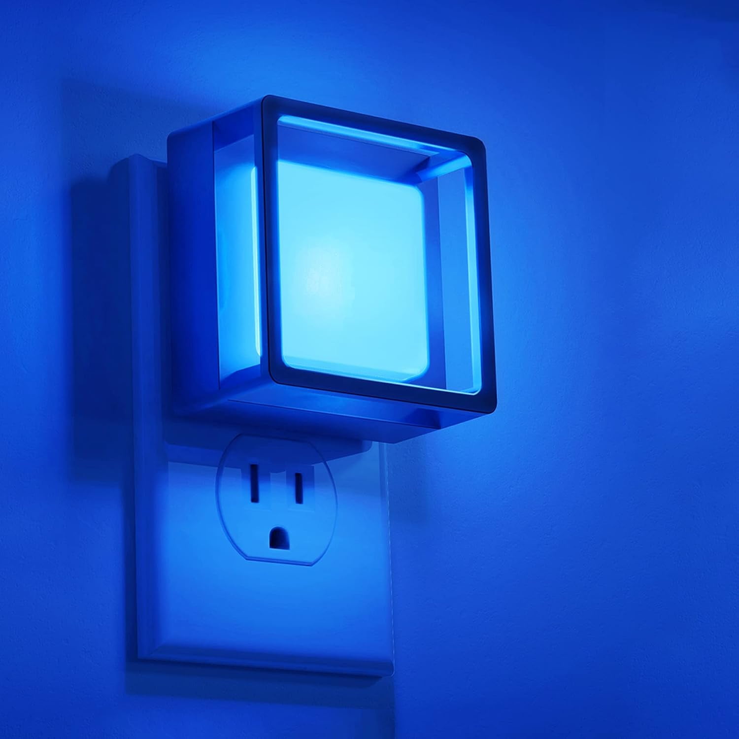 Blue Night Light [2 ], Night Lights Plug Into Wall, Night Light Dusk to ...