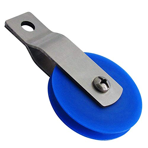 Blue Nylon Pulley with Stainless Steel Split Bracket: 1, 2, 5 and 10 ...