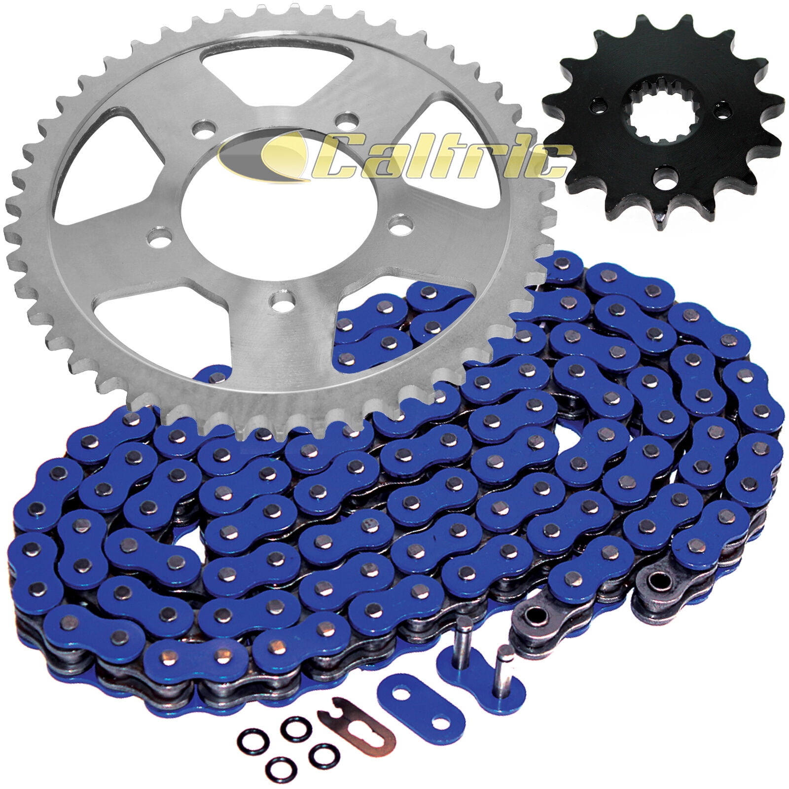 Blue O-Ring Drive Chain & Sprockets Kit for Suzuki GSX600F Katana 600 ...