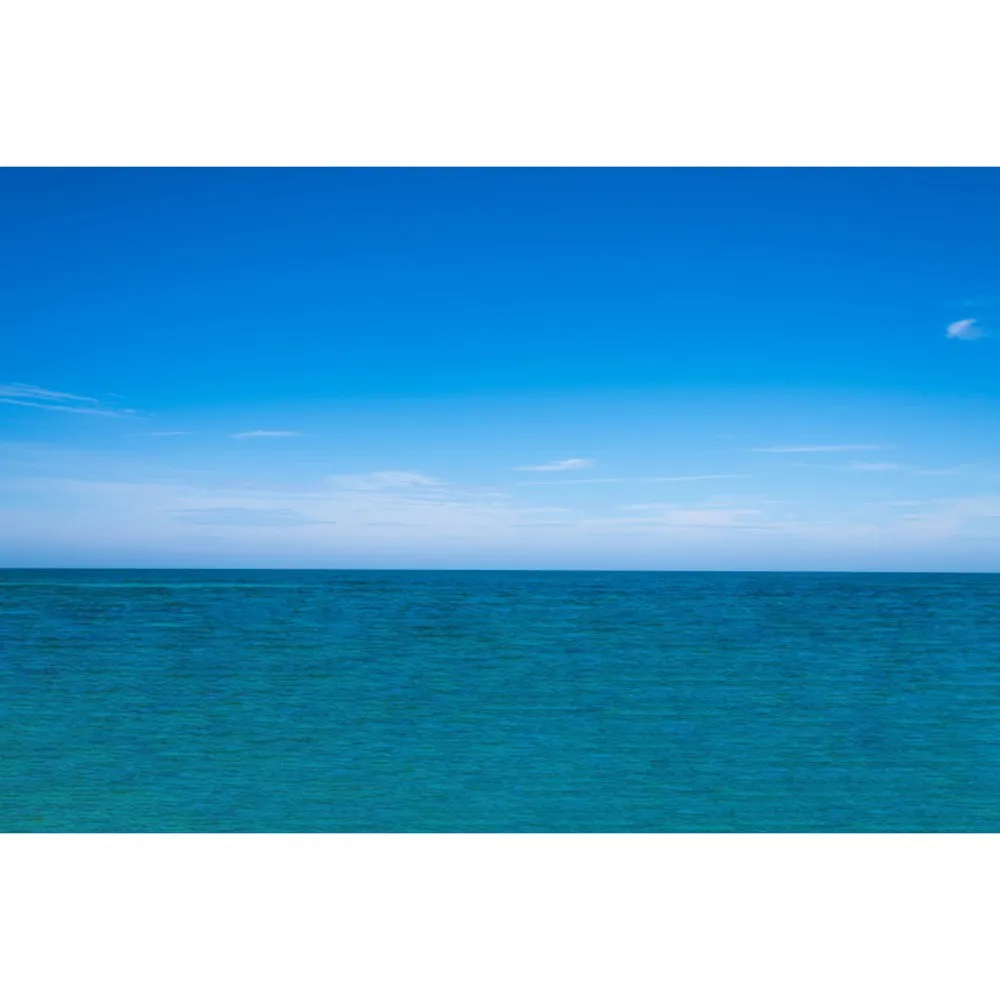 Blue Ocean Beach Backdrop Tropical Summer Background Ship Boat Wharf ...