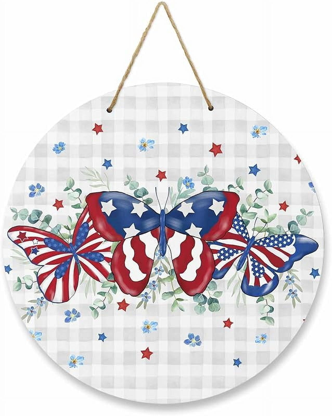 Blue Ocean Coral Welcome Sign for Front Door Porch Decor, Wreaths for ...