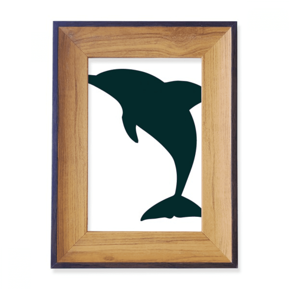 Blue Ocean Docile Cute Dolphin Photo Frame Exhibition Display Art ...