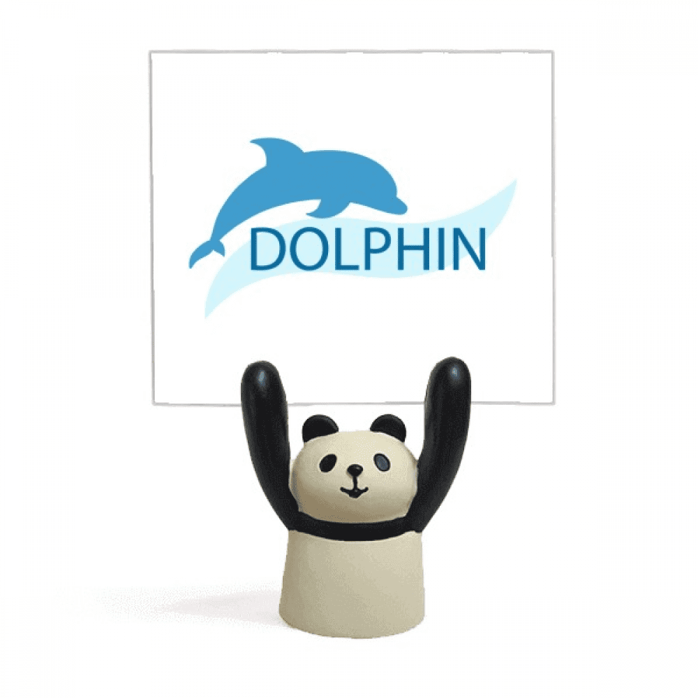 Blue Ocean Docile Dolphin Illustrate Memo Holder Cartoon Animal Panda ...