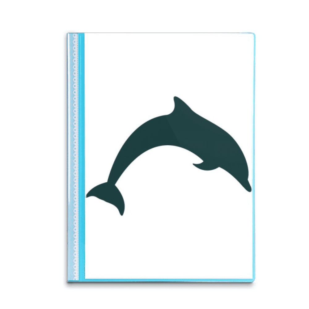 Blue Ocean Docile Jump Dolphin Book Sheet Protectors Portfolio Binder ...