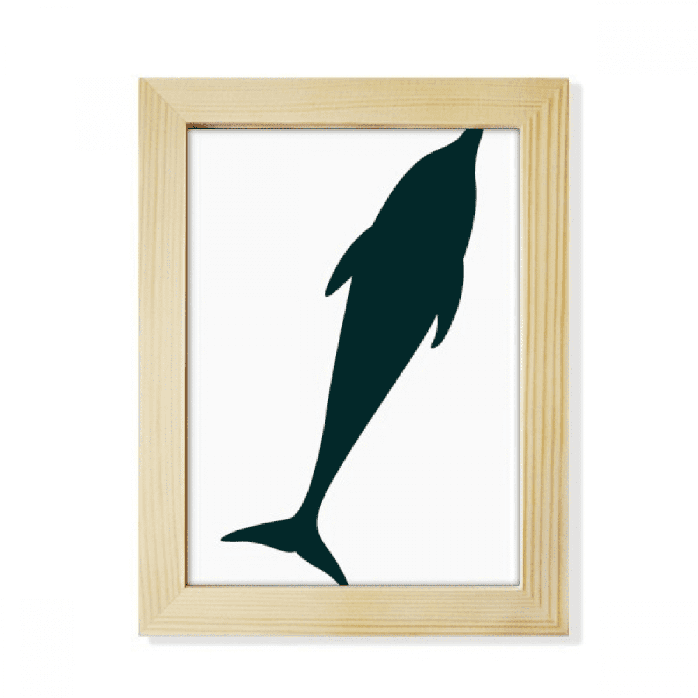 Blue Ocean Docile Streamline Dolphin Desktop Adorn Photo Frame Display ...