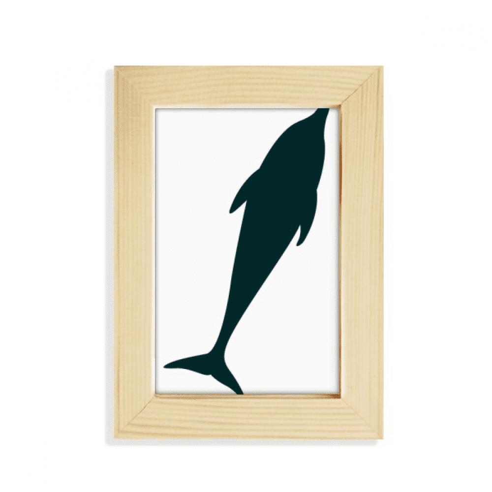 Blue Ocean Docile Streamline Dolphin Desktop Display Photo Frame ...