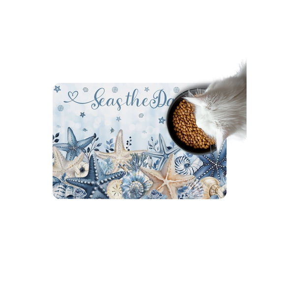 Blue Ocean Doormat Non Slip Diatomaceous Earth Door Mat Absorbent Quick ...