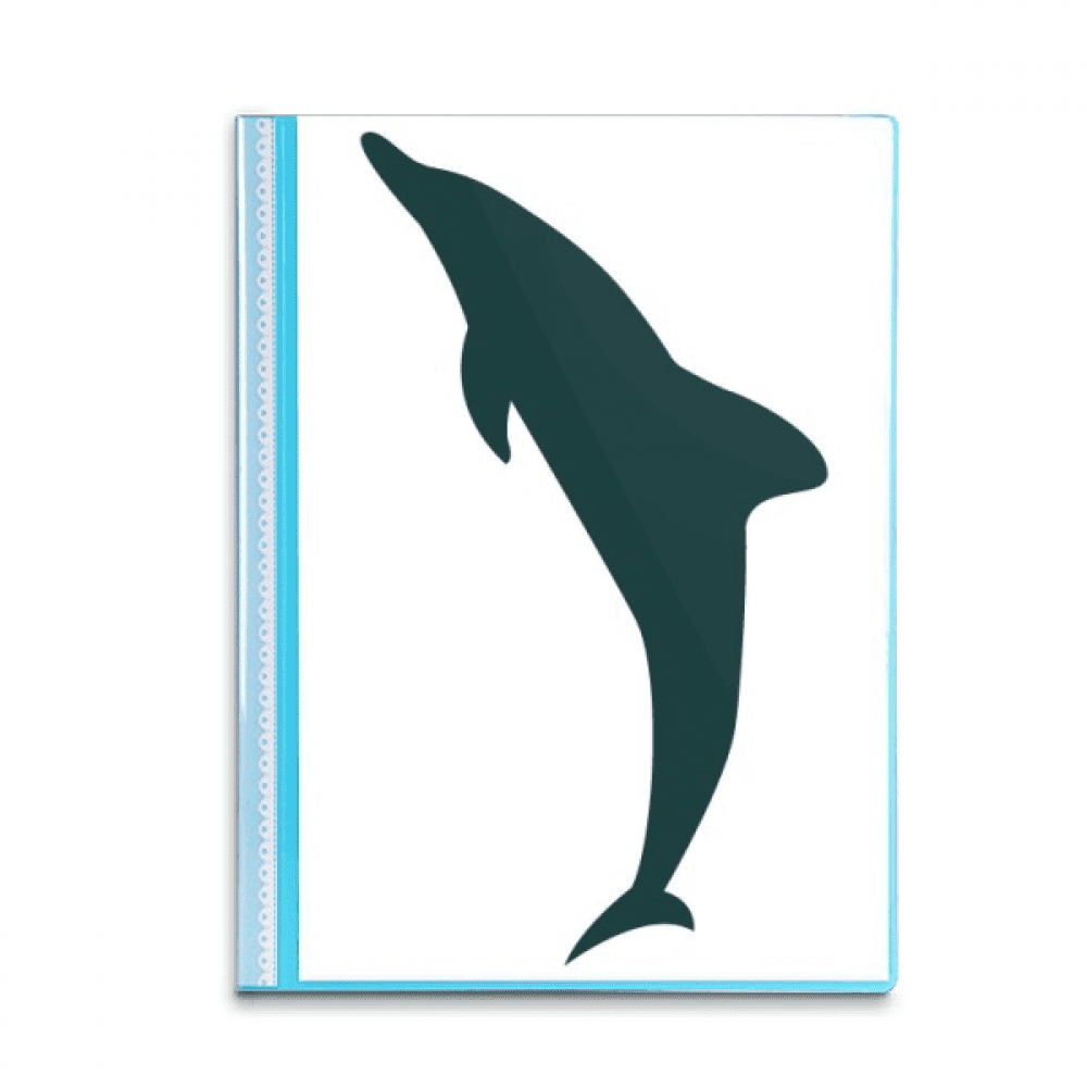 Blue Ocean Friendly Streamline Dolphin Book Sheet Protectors Portfolio ...